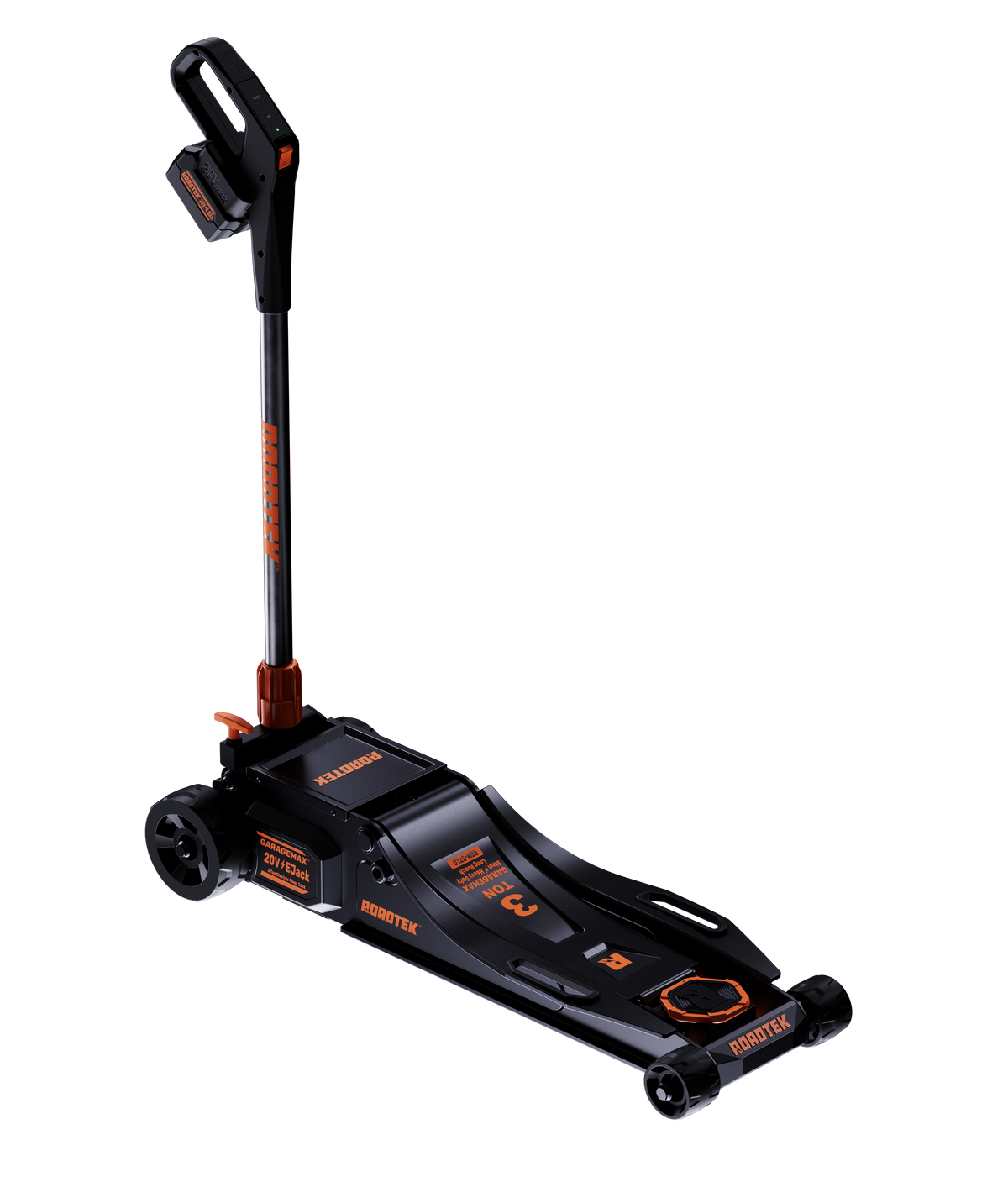 RGM-3TLG Electric Jack - GarageMax 3T Heavy Duty Big Wheel/Long Reach ...